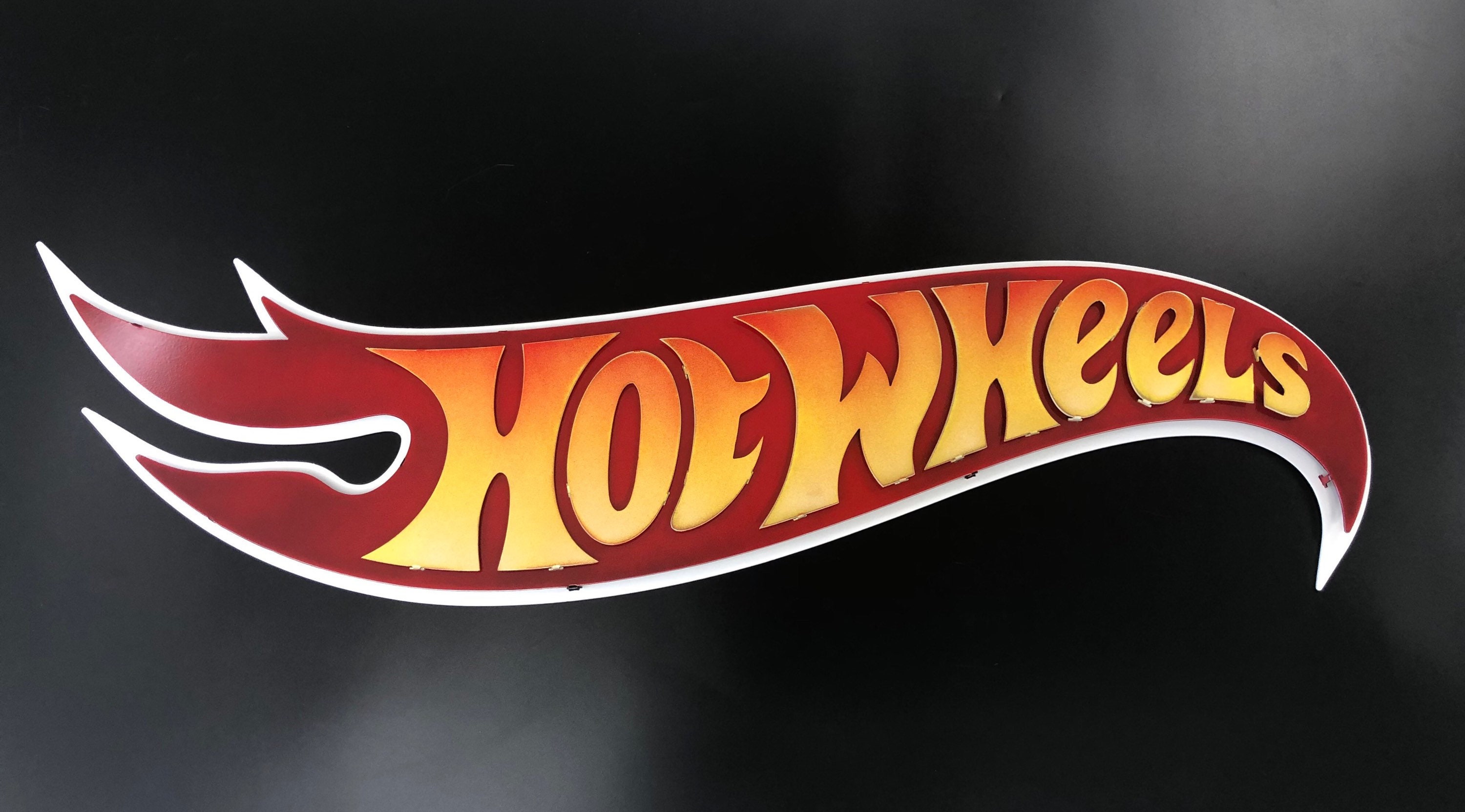 Hotwheels Metal Art / Hotwheels Metal Sign / 3D Hotwheels | Etsy