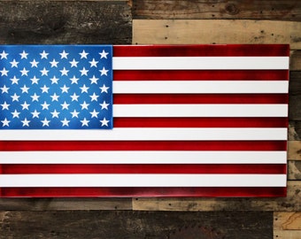 Metal American Flag - Etsy