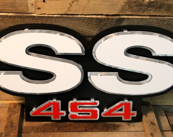 Ss 454 Decal - Etsy
