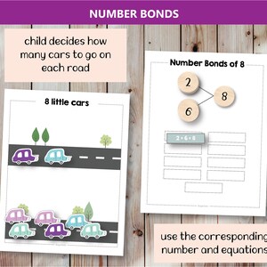 Number Bonds of 8 Eight Printables | Early Learning Math | Hands on ...