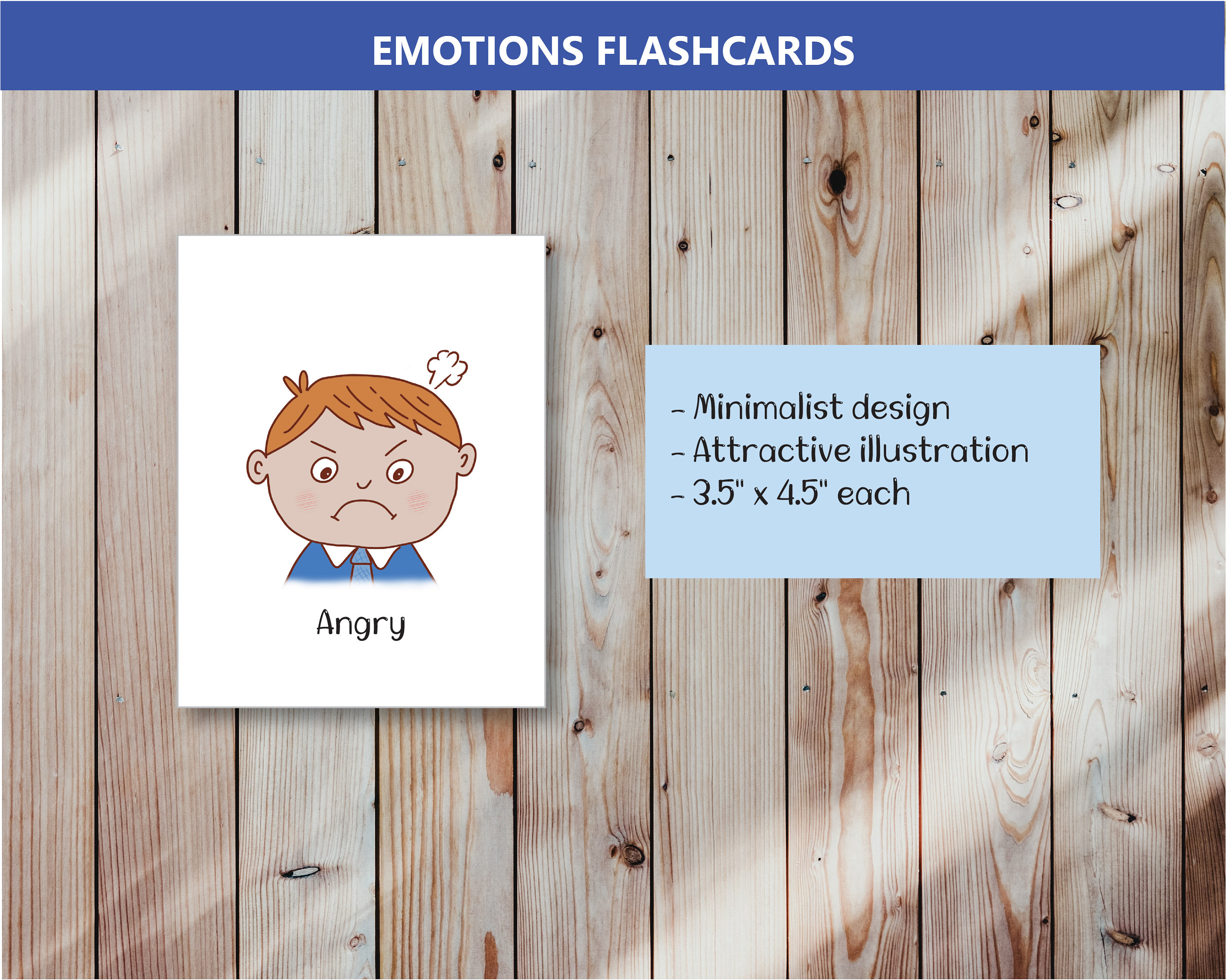 Emotions Flashcards Printables, Feelings Flash Cards, Prek Preschool ...