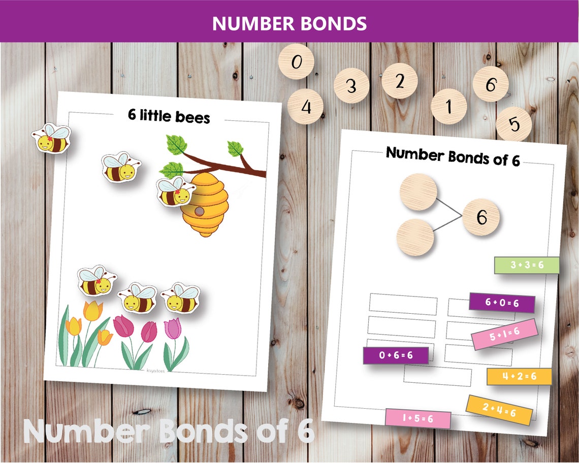 Number Bonds Learning Bundle Printables Early Learning Math - Etsy Canada