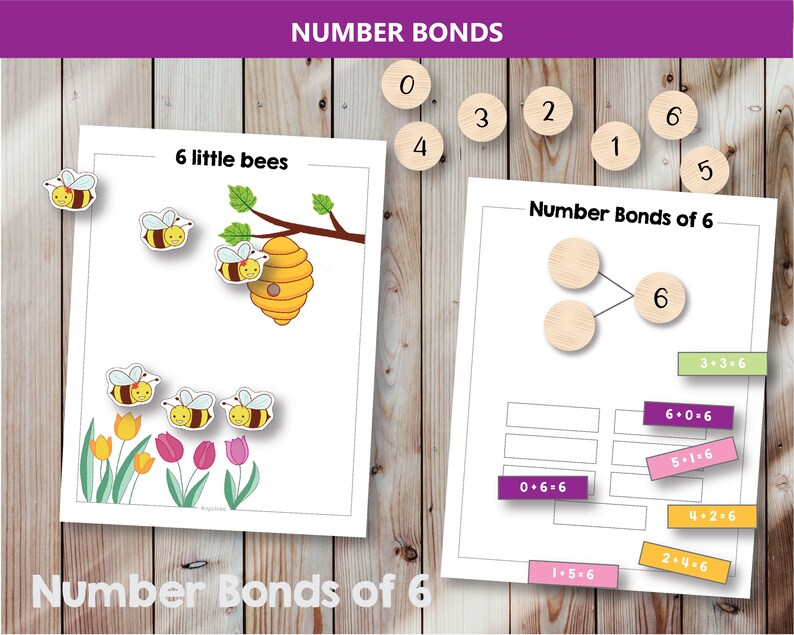 Number Bonds Learning Bundle Printables Early Learning Math - Etsy Canada