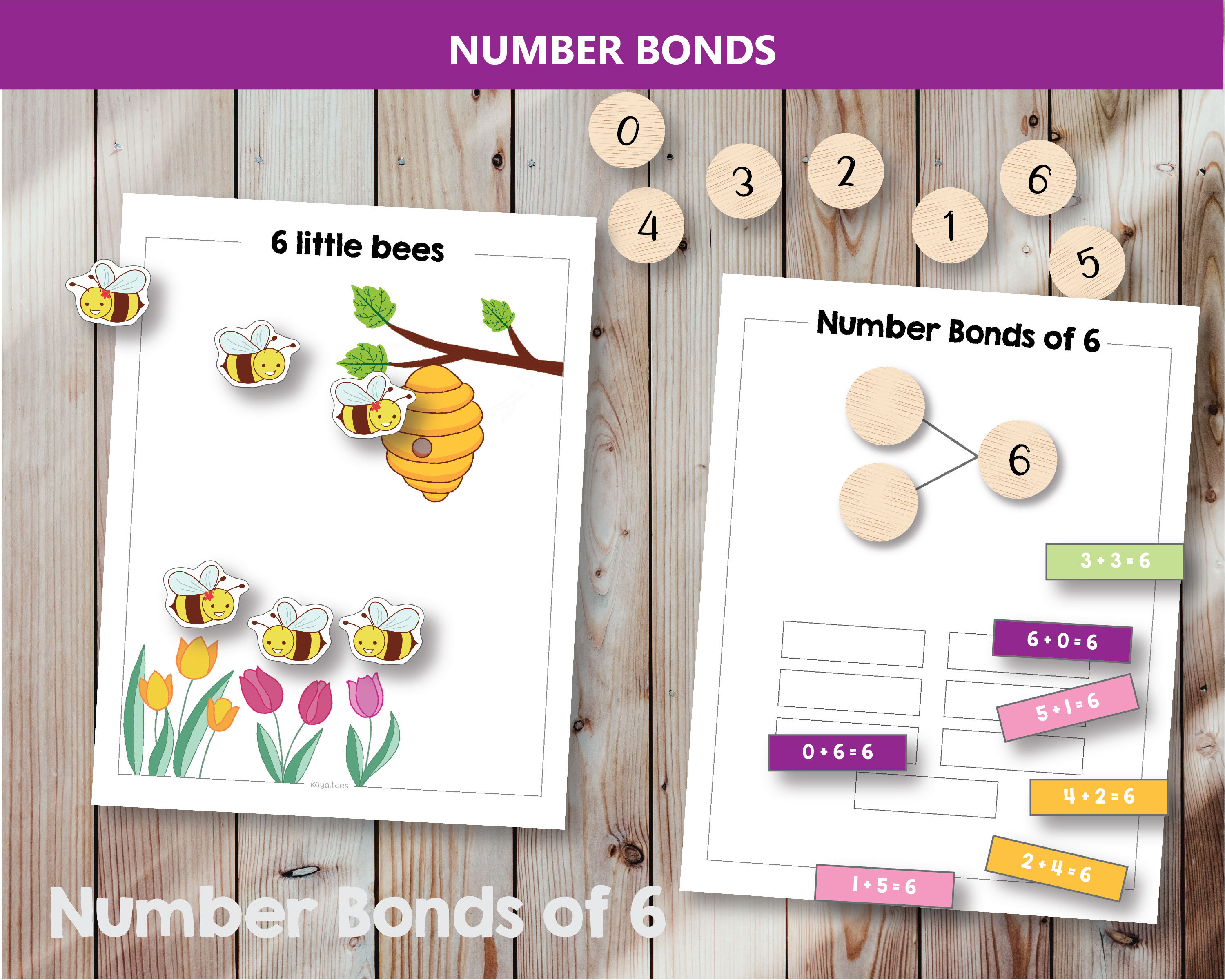 Number Bonds Learning Bundle Printables Early Learning Math - Etsy Canada