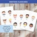 Emotions Flashcards Printables Chinese English Bilingual 情绪 ...