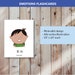 Emotions Flashcards Printables Chinese Flashcards 情绪 Downloadable ...
