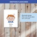 Emotions Flashcards Printables Chinese English Bilingual 情绪 ...