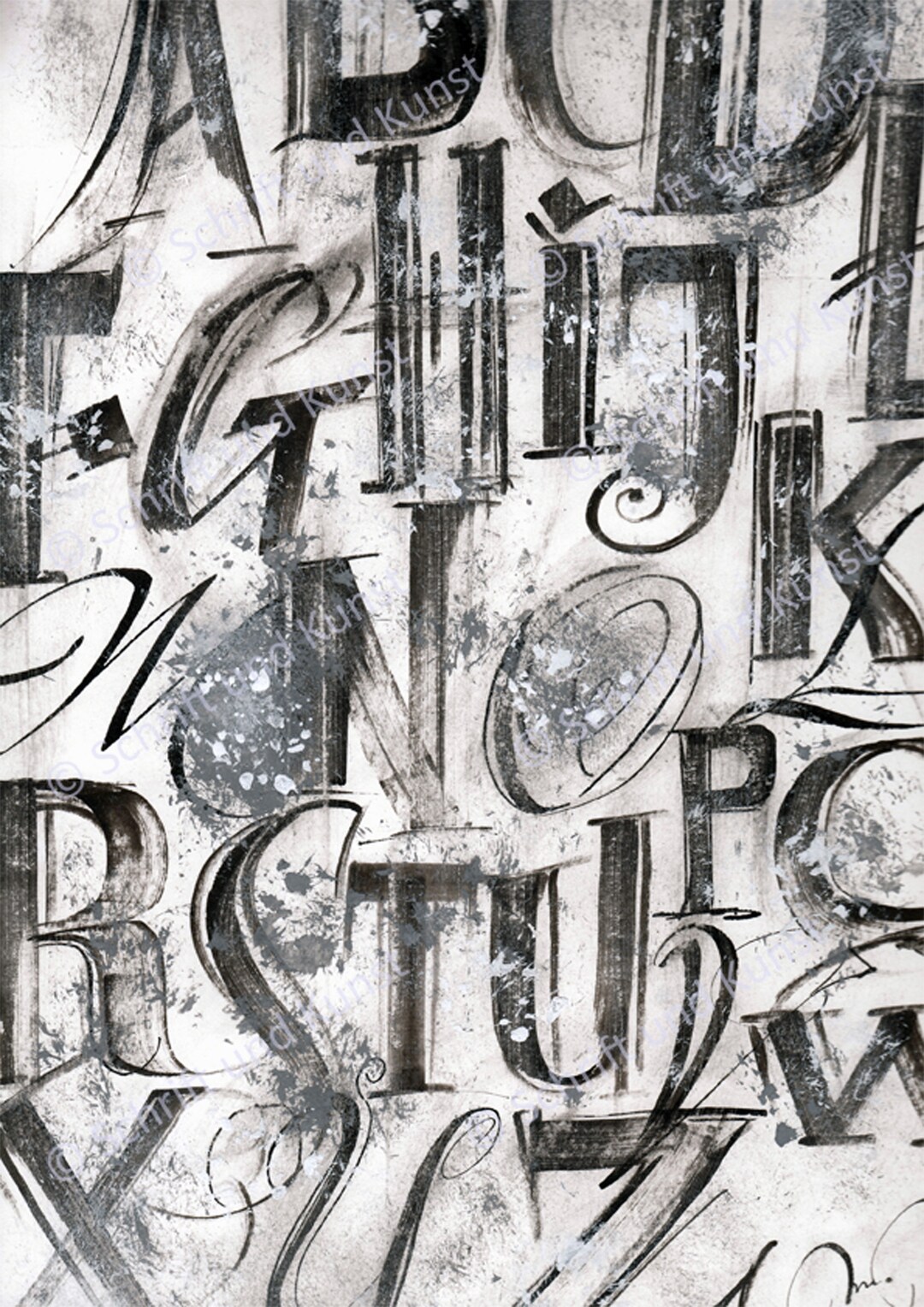 Brush Lettering Background Image Calligraphy Journal Download Pdf Jpg ...
