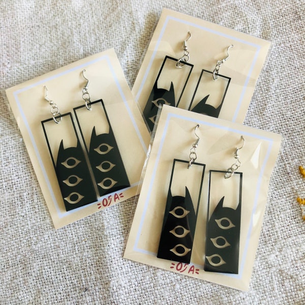 Goodnight Pun Pun Earring - Etsy