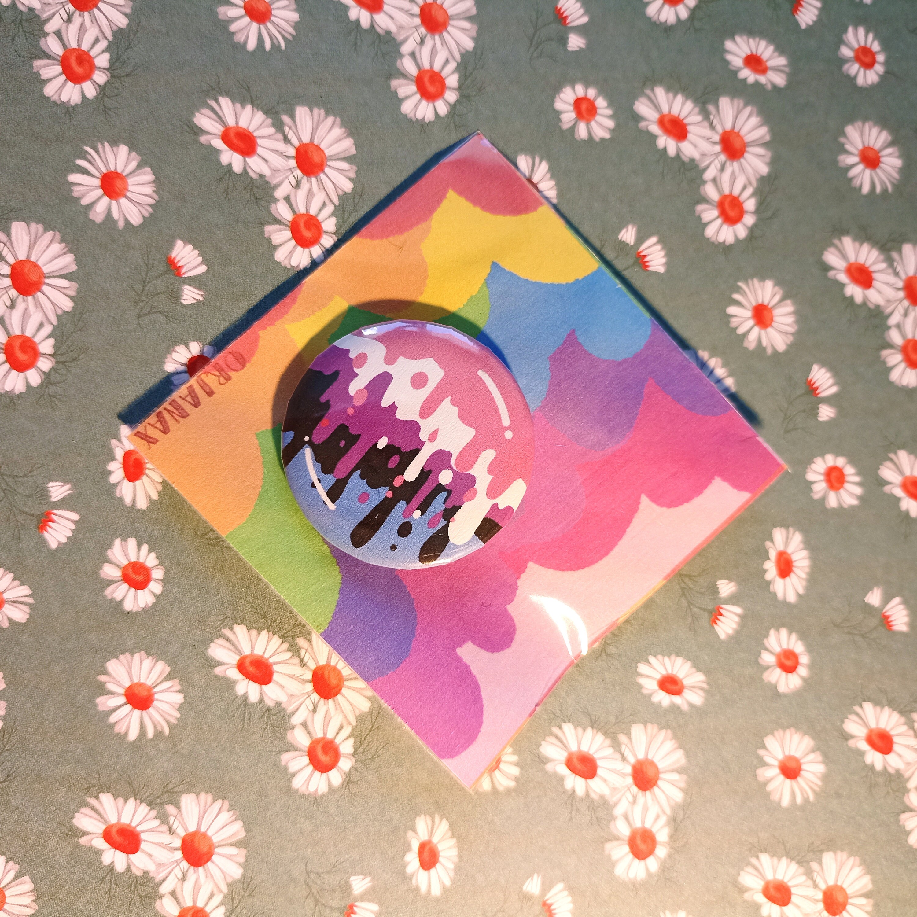 Lgbt Pines Pride Flags 3cm Badge Several Models | Etsy