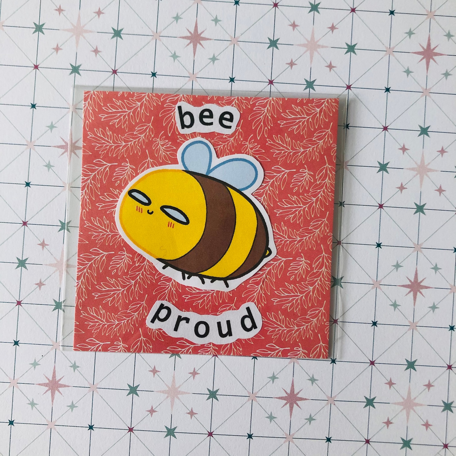 Bee Proud Stickers Bee pride flags | Etsy