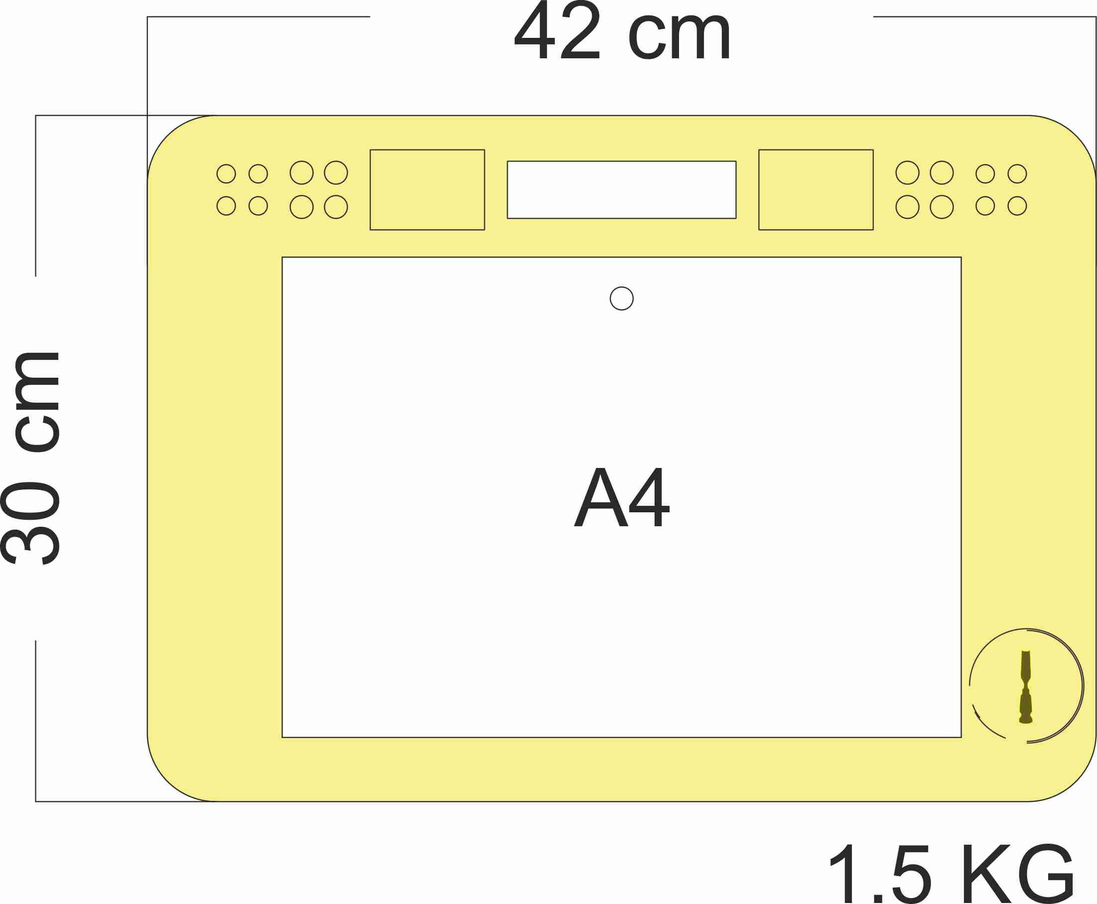 Portable Drawing Board for A4 - Etsy
