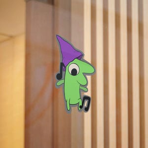 Dancing Glep Hand Drawn Die-cut Sticker - Etsy