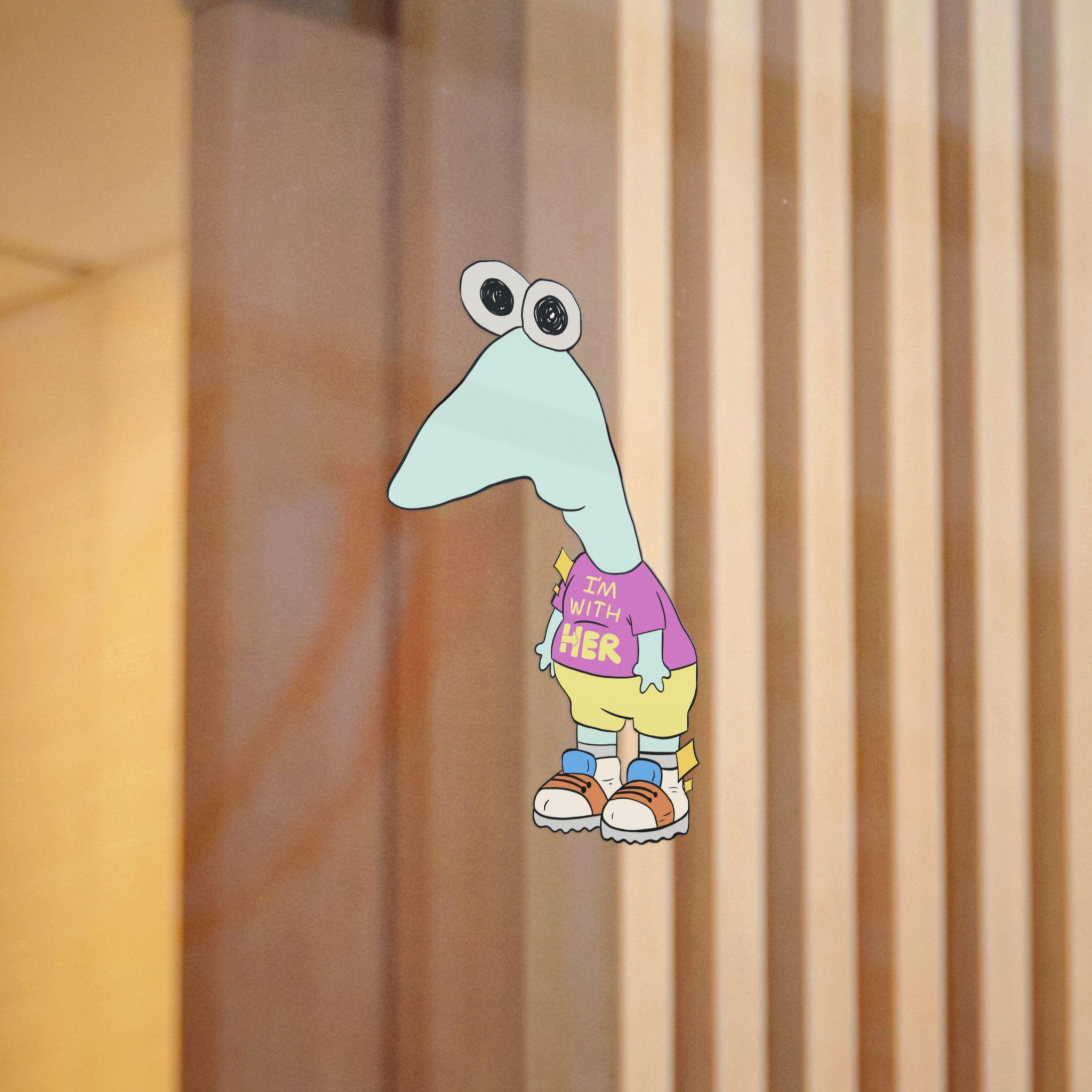 Smormu Hand Drawn Meme Character Die-cut Sticker - Etsy