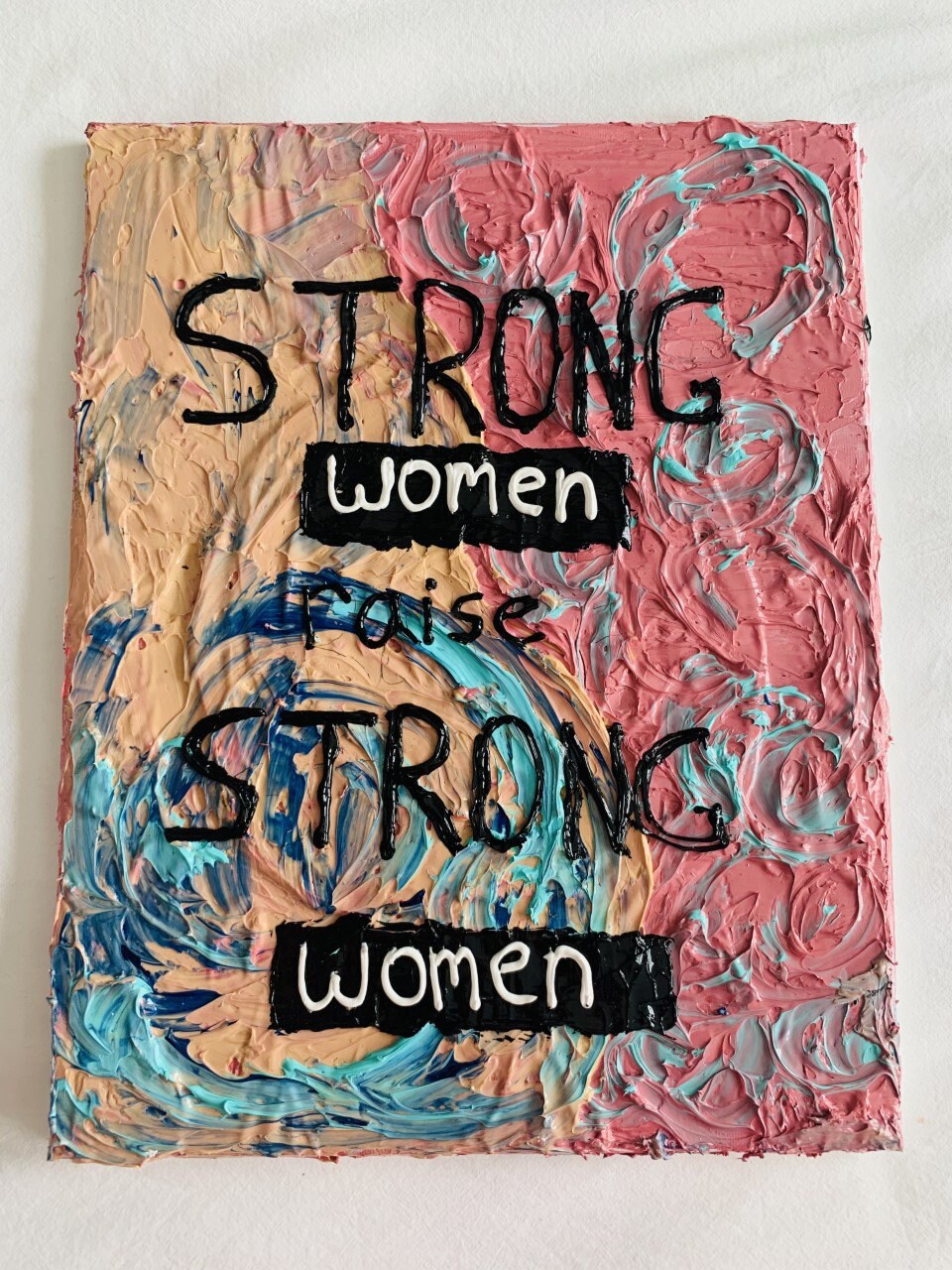 Strong Women Raise Strong Women painting | Etsy