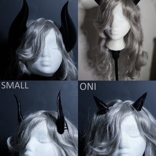 Curved Ram Demon Devil Horns Costume Cosplay 3D Printed ABS | Etsy