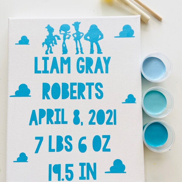 Toy Story Painting Kit - Etsy