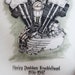 Harley Davidson Knucklehead Engine Motorcycle Art Print Picture From ...
