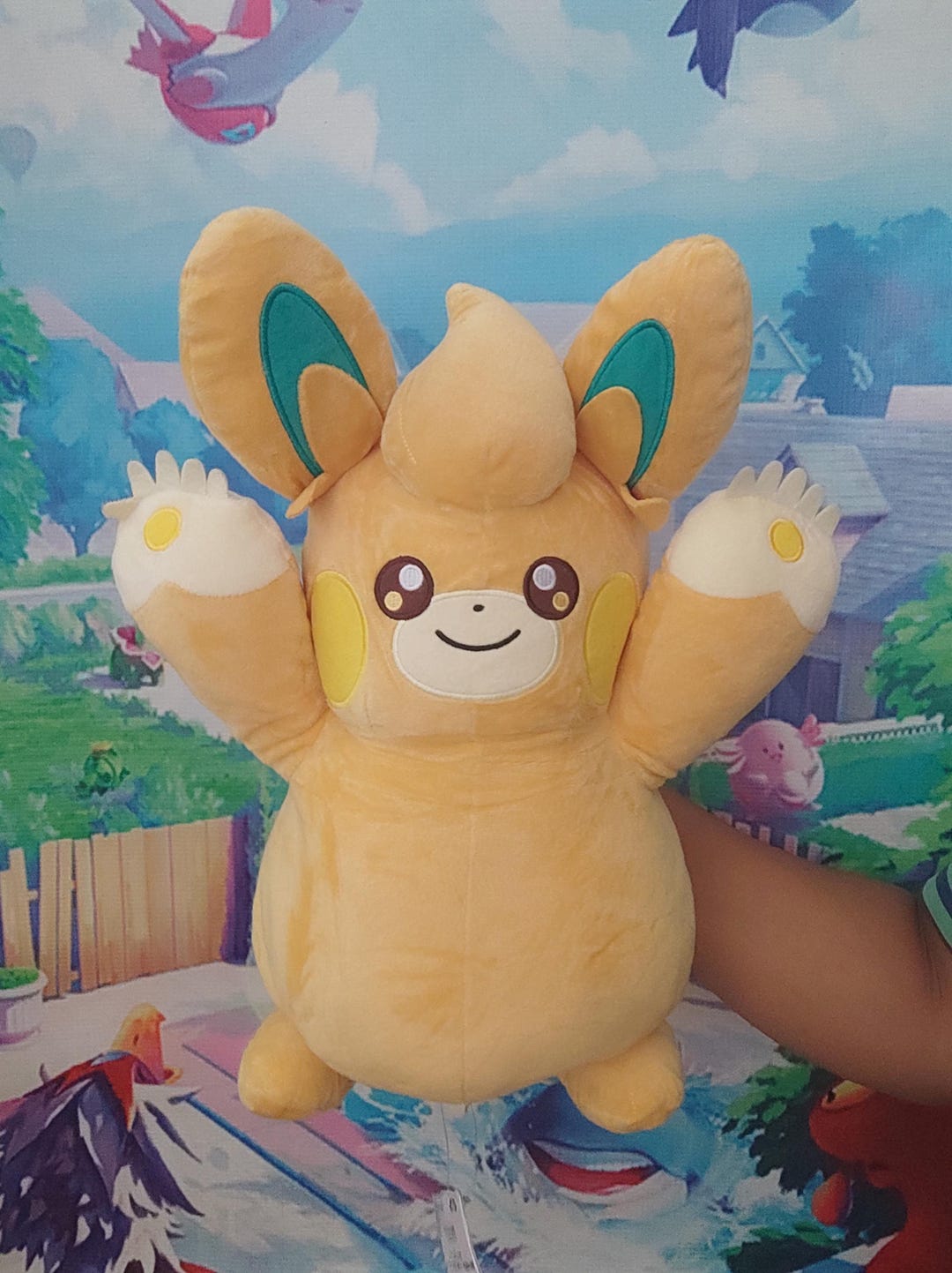 Anime Pokemon Cosplay Pawmo Banpresto Plush Stuffed Doll Soft Toy ...