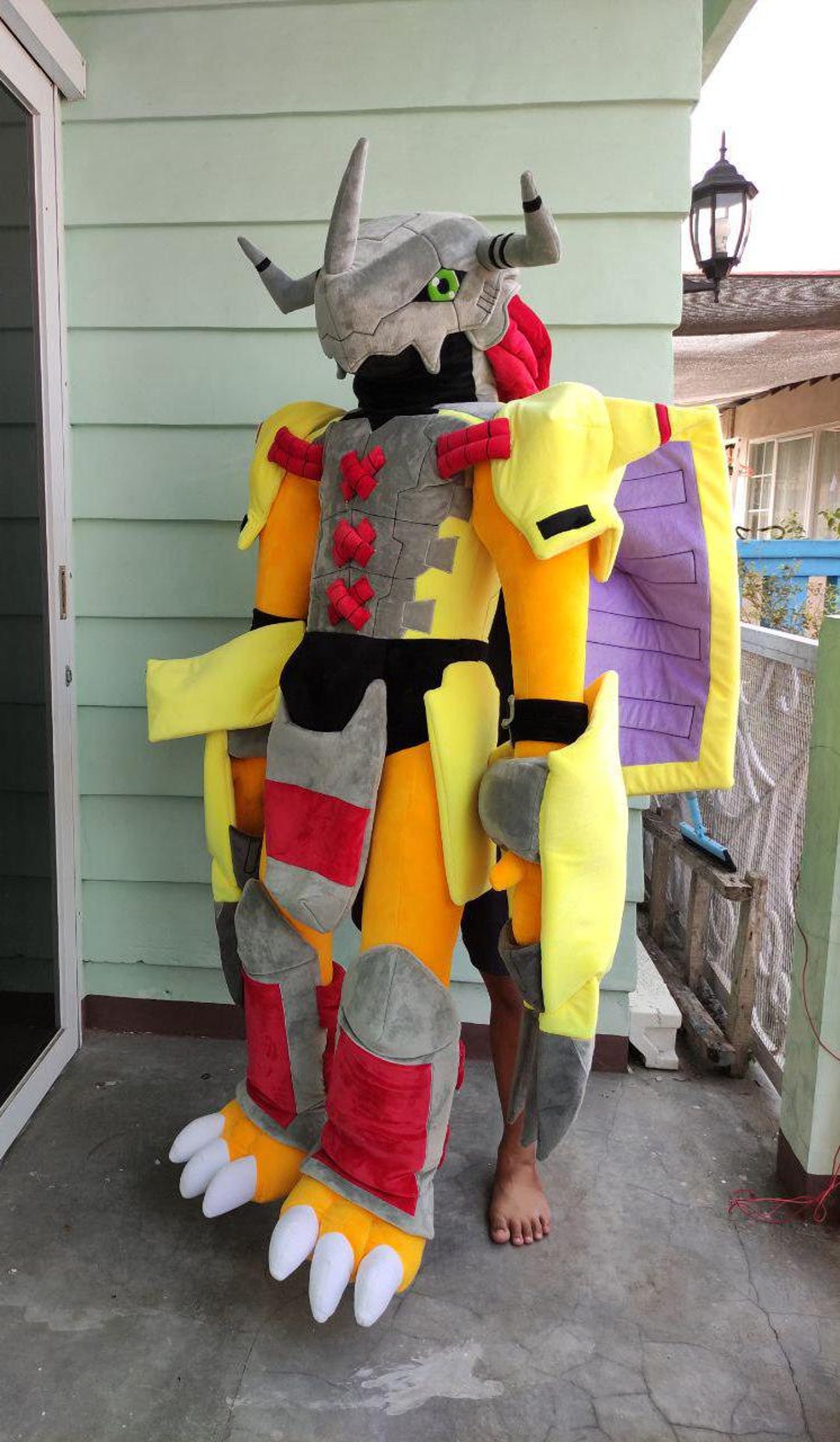 Digimon Wargreymon Custom Made Plush 70" - Etsy
