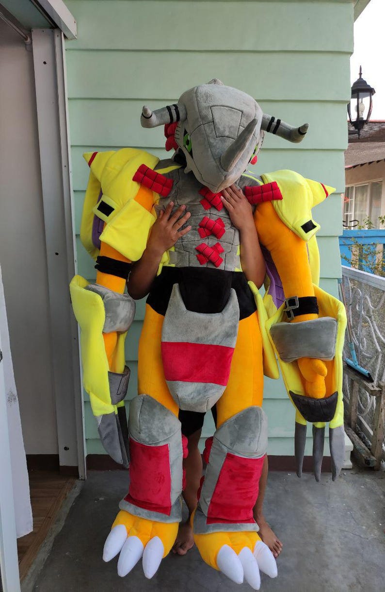 Digimon Wargreymon Custom Made Plush 70" - Etsy