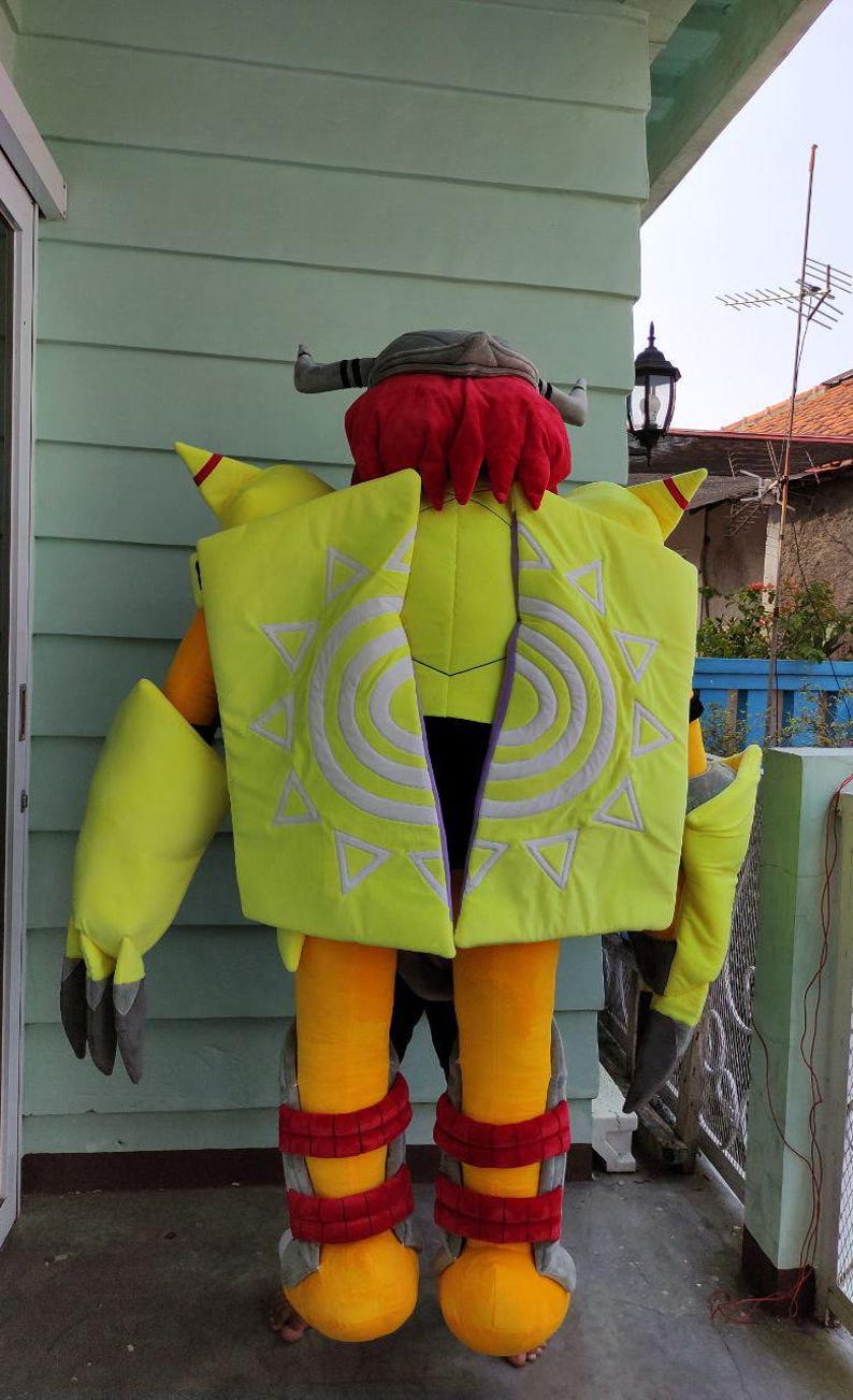 Digimon Wargreymon Custom Made Plush 70" - Etsy