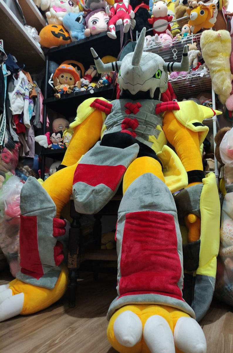 Digimon Wargreymon Custom Made Plush 70" - Etsy