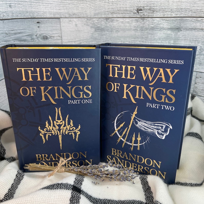 The Way of Kings UK Book 1 and 2 stormlight Archive - Etsy