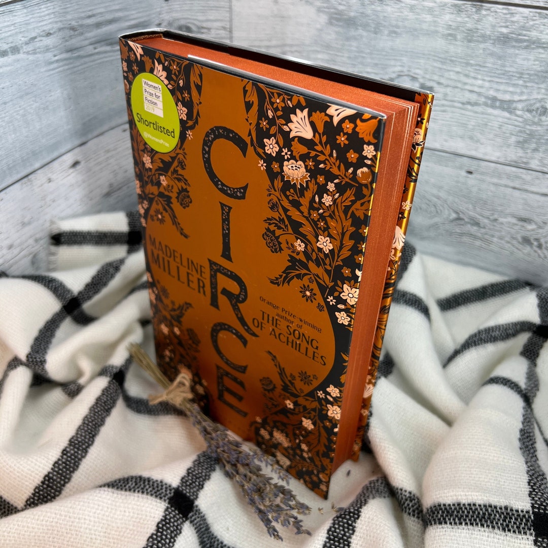Circe- Madeline Miller UK Hardback Copper Custom Book Sprayed Edges ...