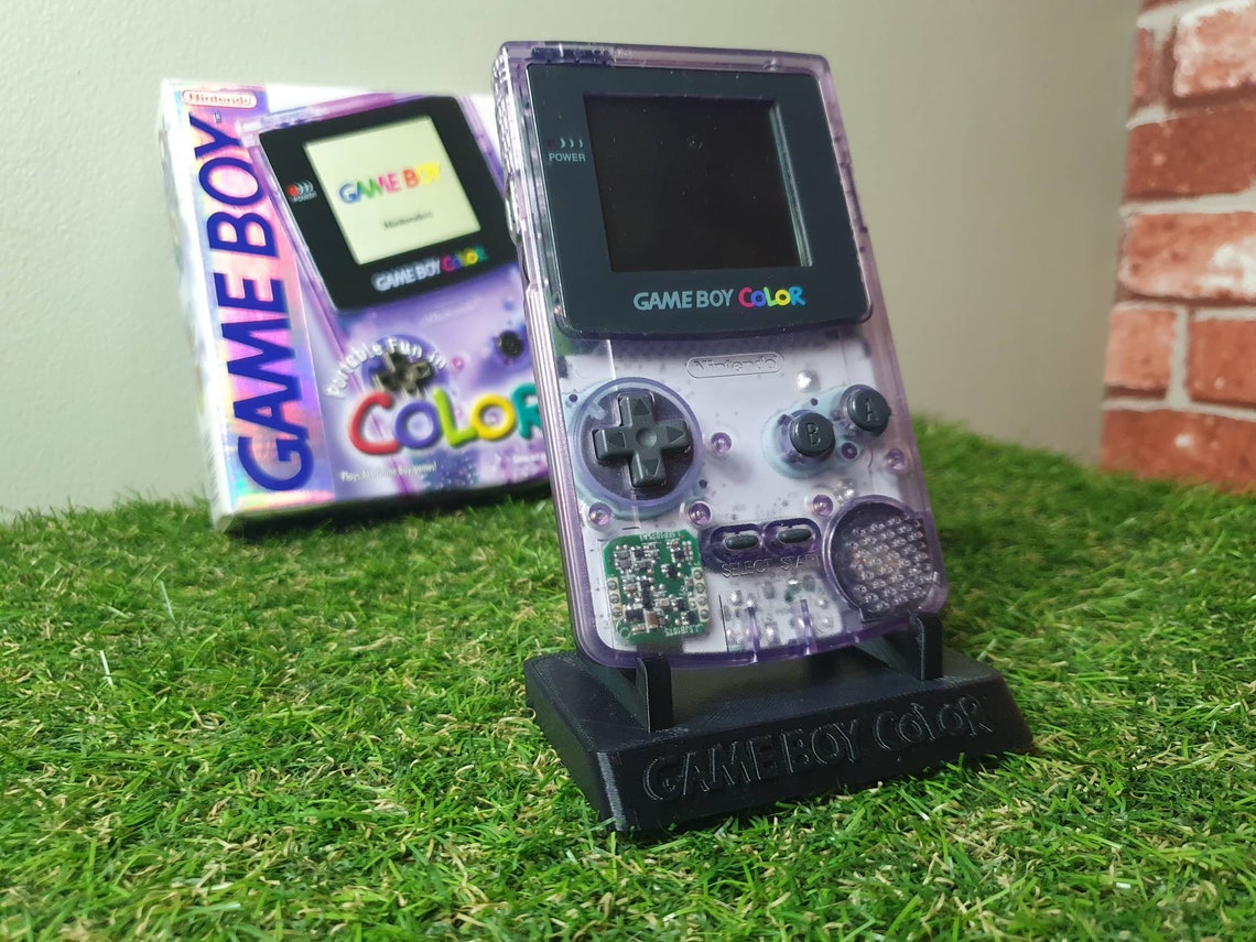 3D Printed Gameboy Colour Color Stand Display Retro Console | Etsy