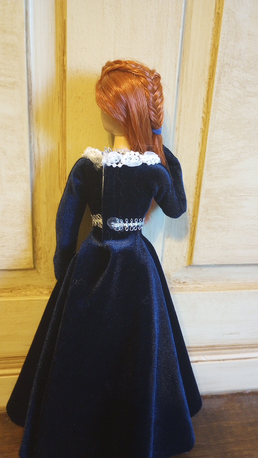 Dark Blue Princess Barbie Gown Celtic Dress - Etsy