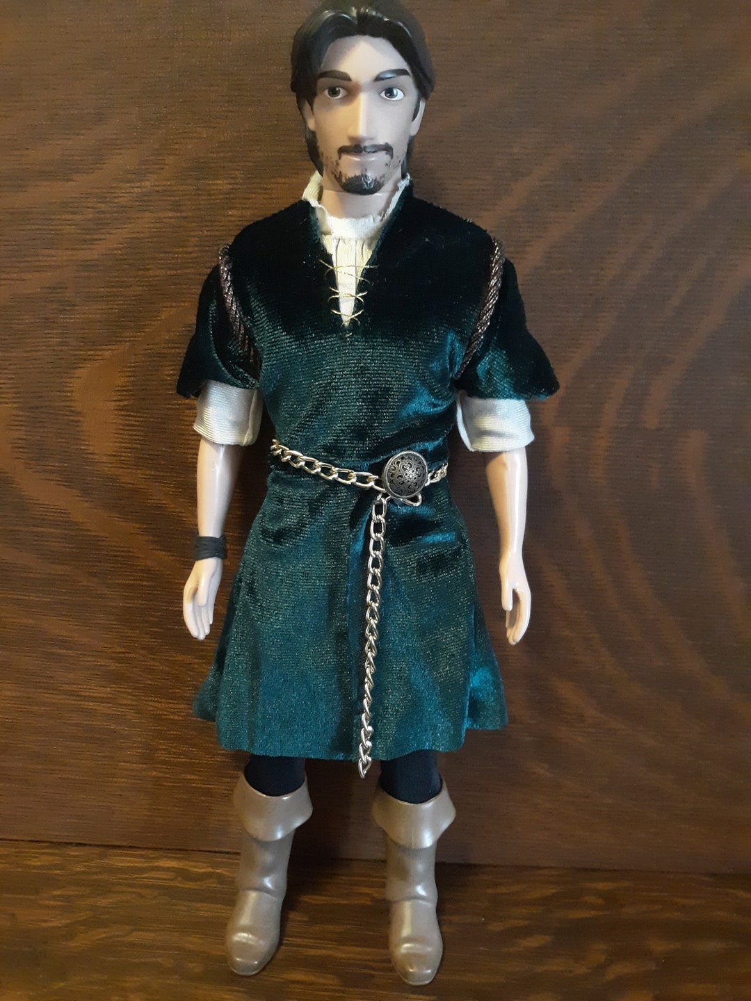 Orlian King's Garb, Dark Green Ken Doll Tunic - Etsy