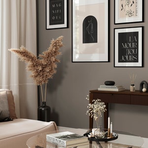 Typography Wall Art Printable Quote French Poster Word Art - Etsy