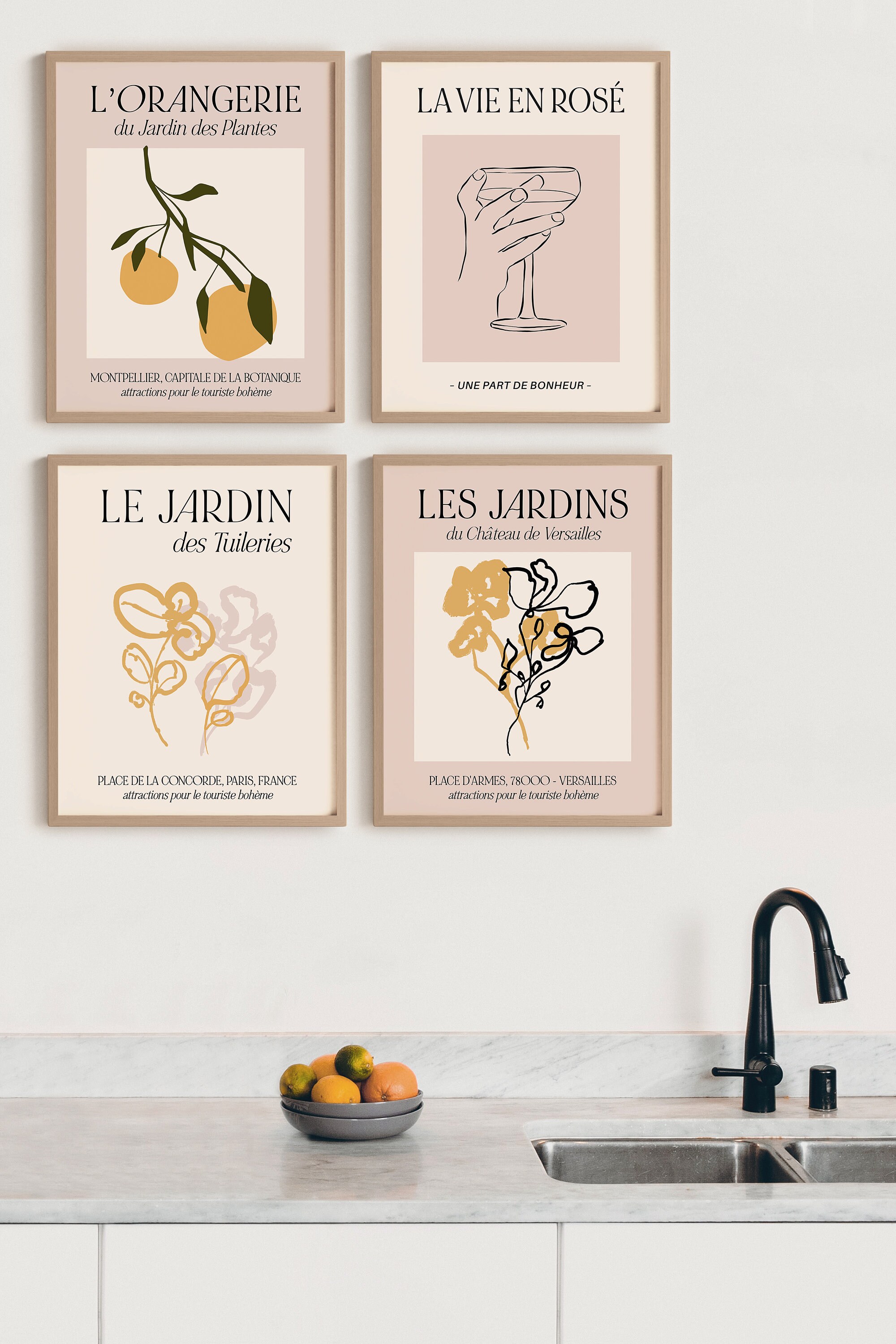 Printable Kitchen Wall Art Museum Poster Les Oranges Art - Etsy