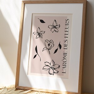 Blush Pink Wall Art, French Posters, Set of 3 Prints Digital, Rose Wall ...