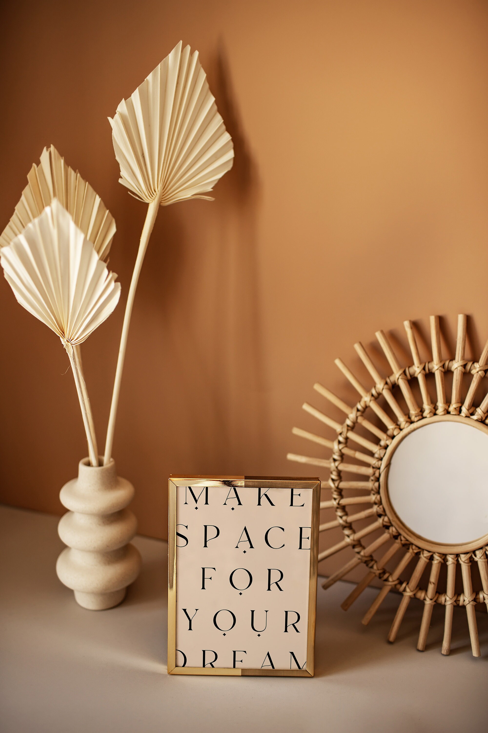 Motivational Poster Boho Typography Print: Boho Home Office - Etsy