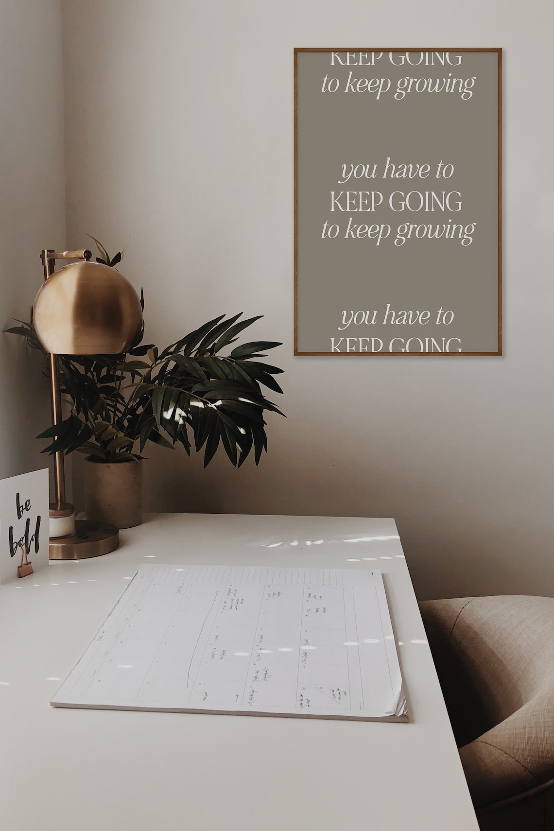 Motivational Office Wall Art Printable Modern Typography - Etsy