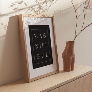 Typography Wall Art Printable Quote French Poster Word Art - Etsy