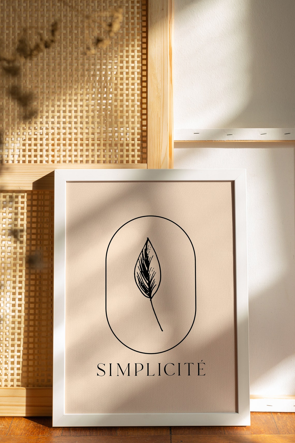 Simplicité Poster Simplicity Wall Art Minimalism Print Simple - Etsy