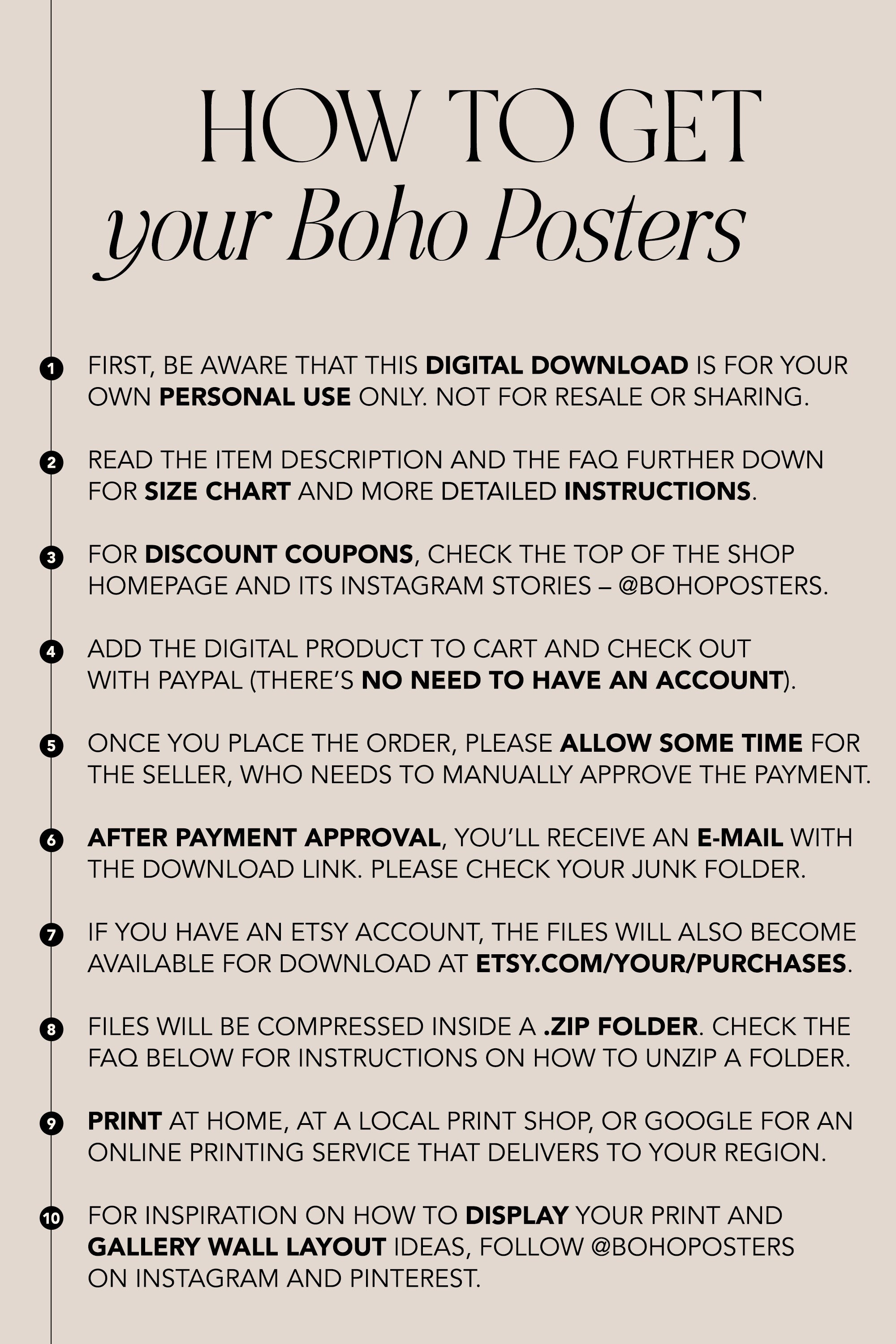 Poster Intuition Quote Rumi Poem Printable Spiritual | Etsy