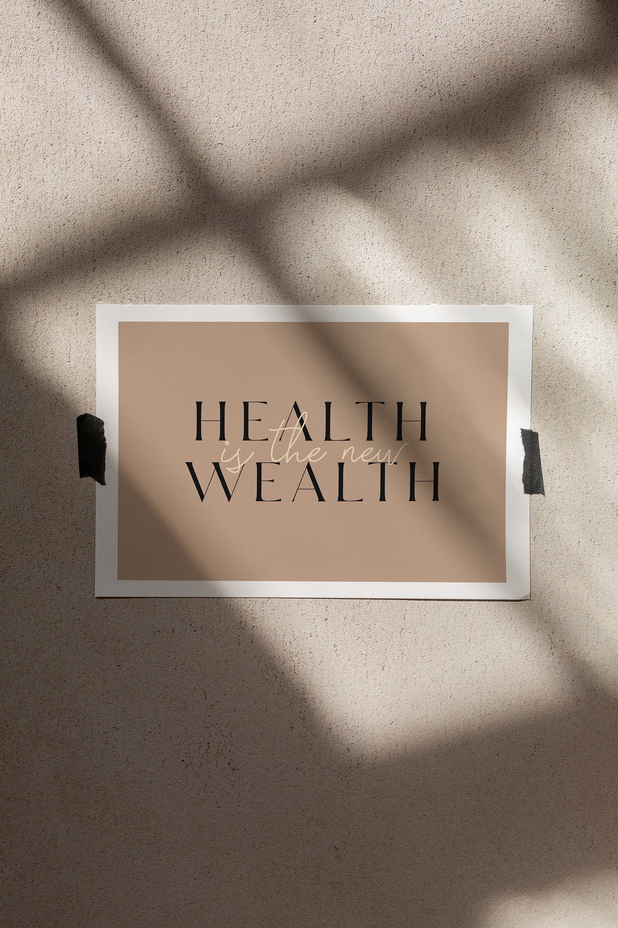 Gift for Doctor's Office Decor Wellness Poster Quote - Etsy