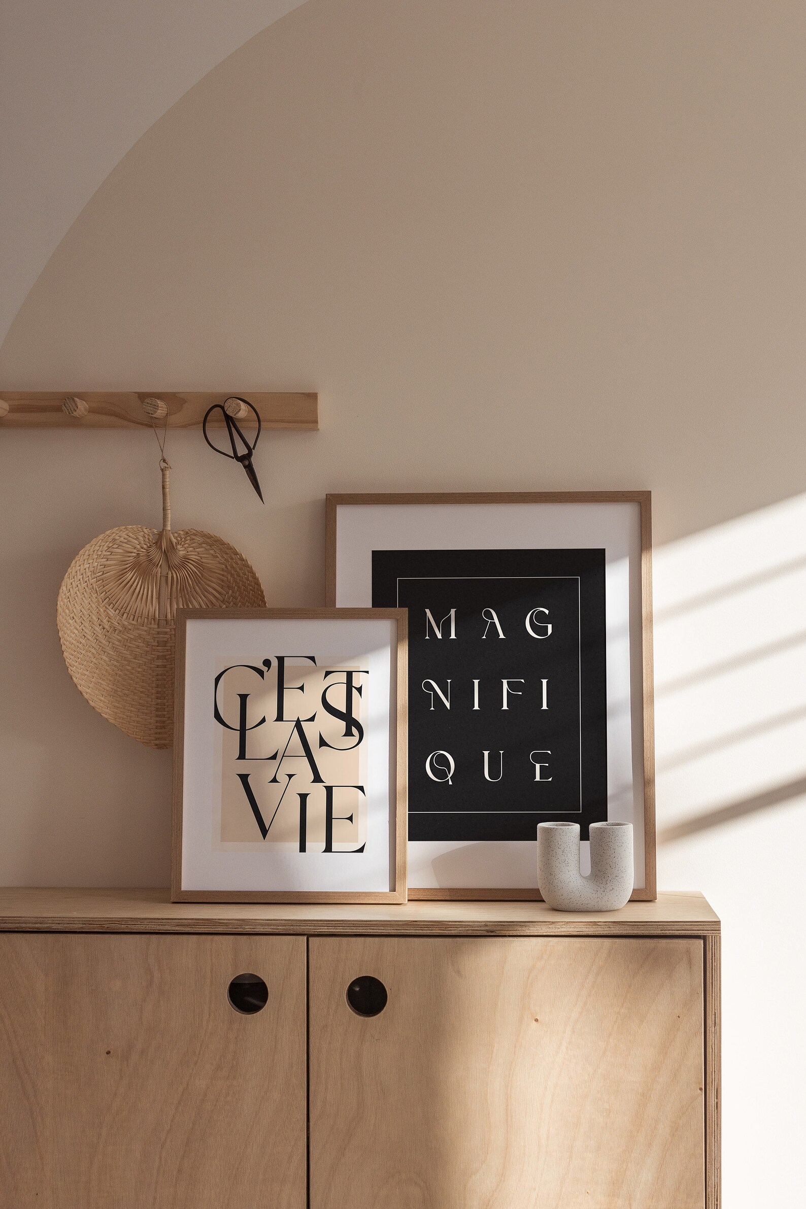 Typography Wall Art Printable Quote French Poster Word Art | Etsy