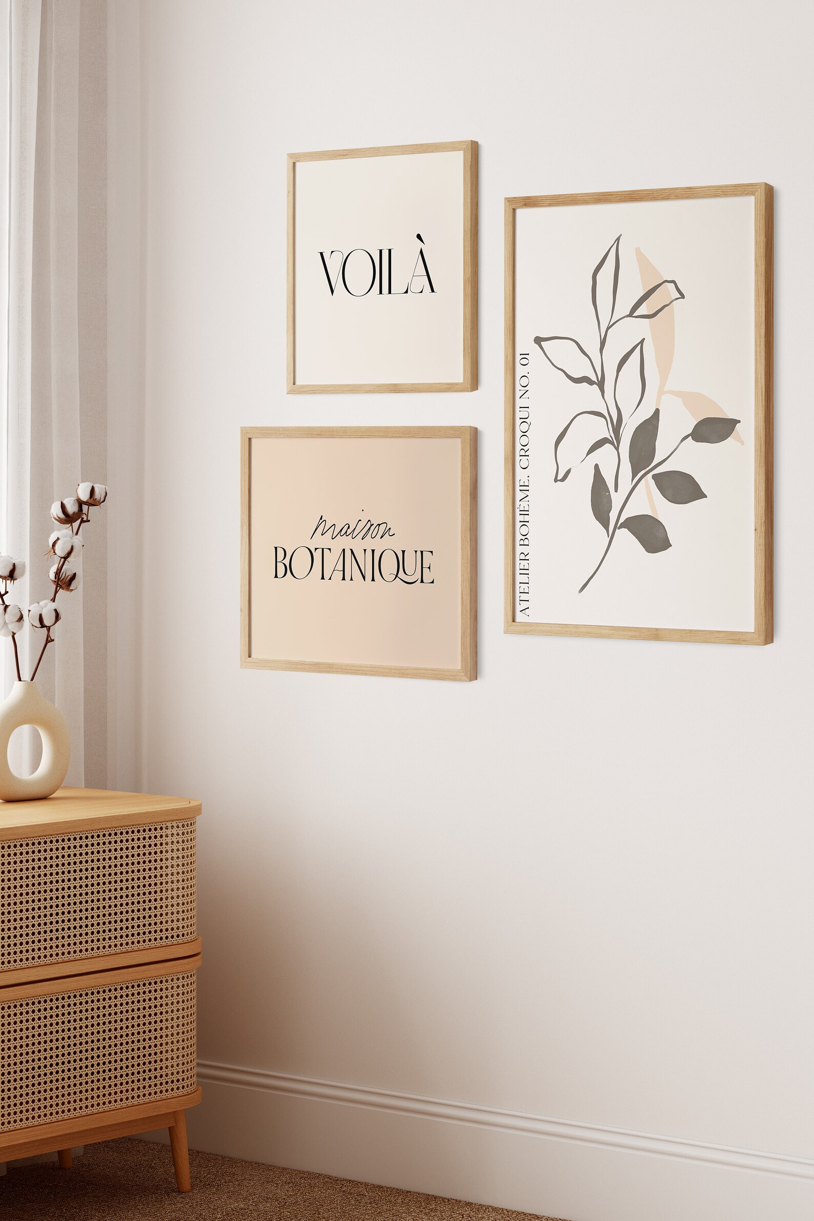 French Word Art Printable Typography Poster Horizontal Wall - Etsy