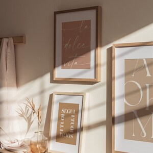 Italian Words Wall Art Italy Quote Print Typography Posters - Etsy