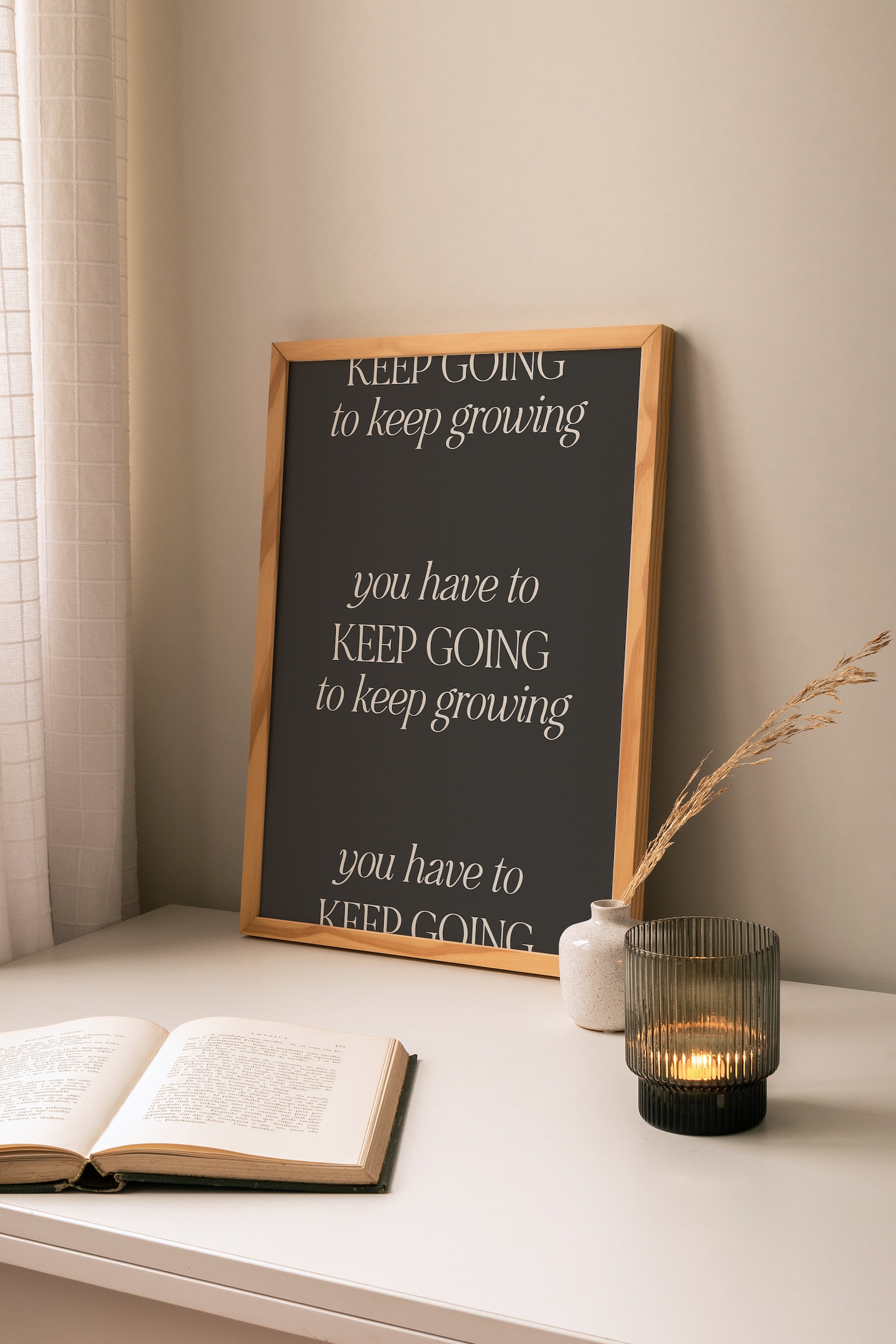 Motivational Office Wall Art Printable Modern Typography - Etsy