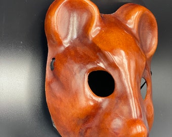 Leather Rat Mask - Etsy
