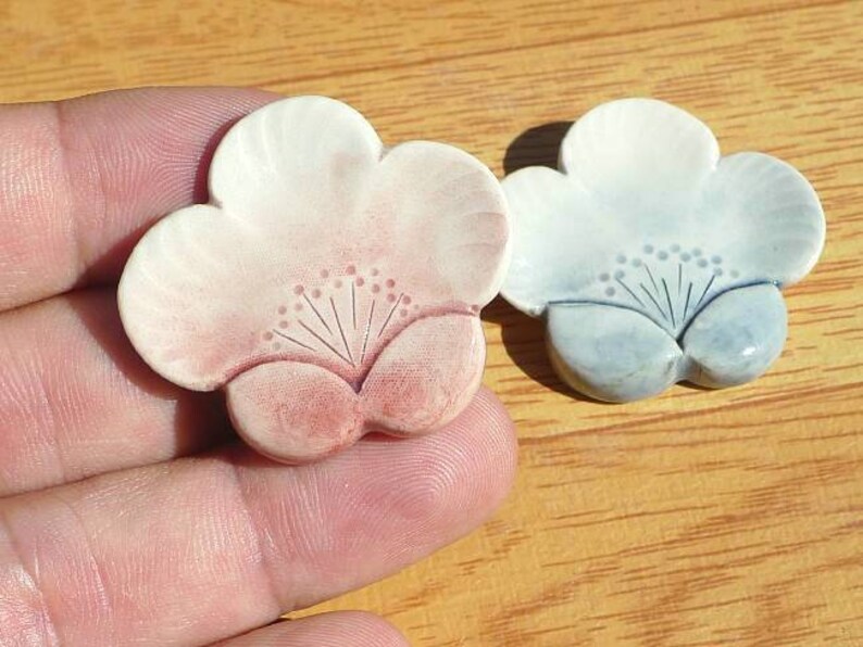 Ume No Kachopstick Rest Pair Set Bon Kiln Made in Japan Kyoto - Etsy