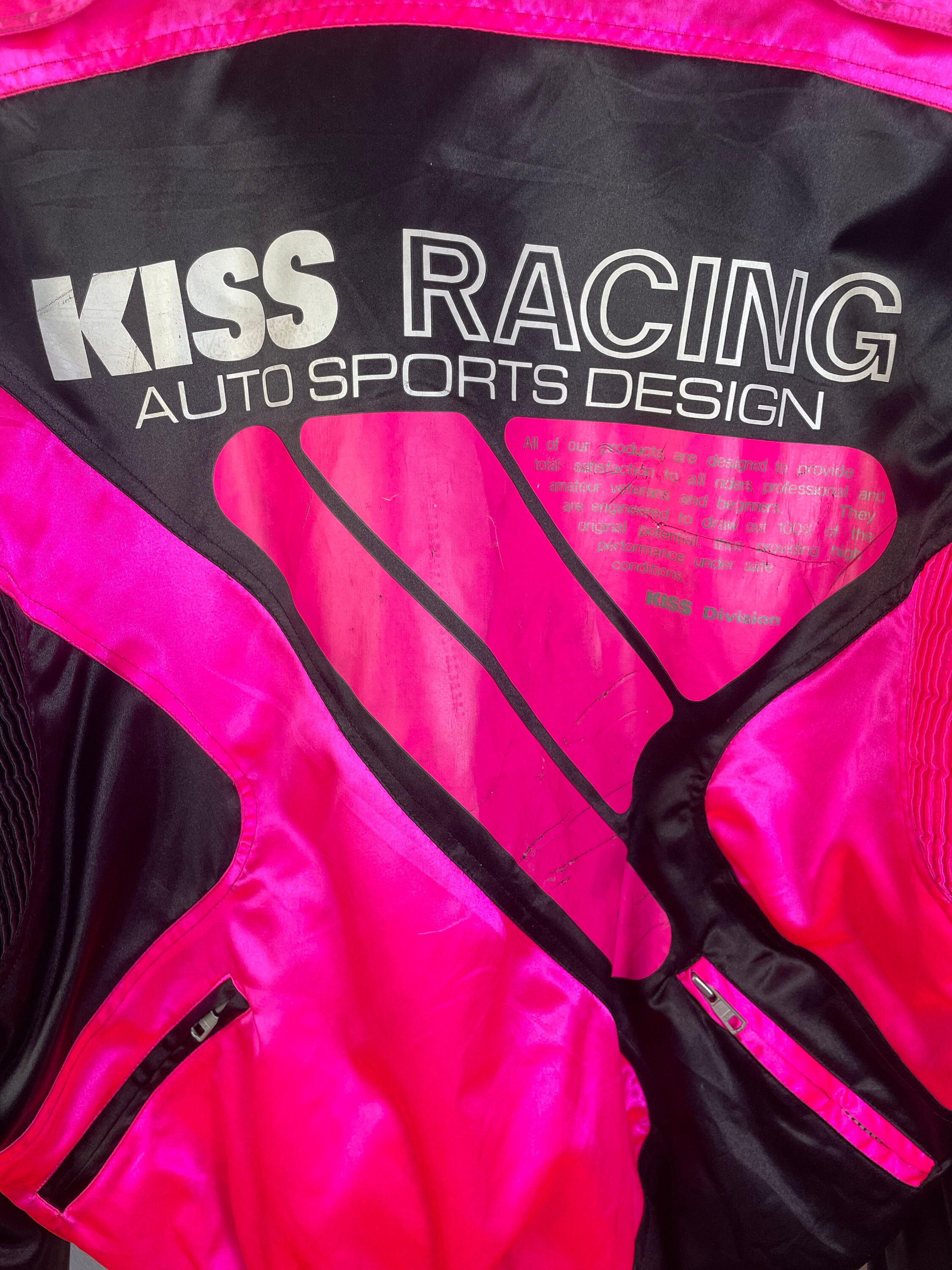 Rare Kiss Racing Team Motorcycle Jacket - Etsy