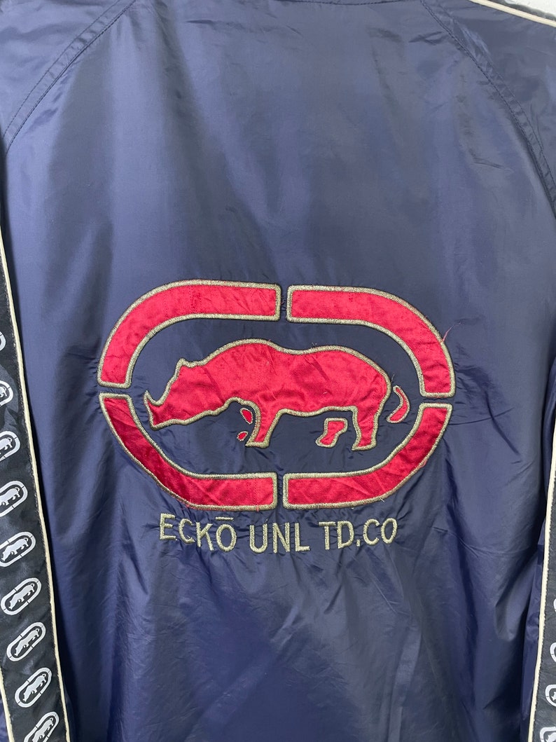 Rare Vintage Ecko Unltd Big Logo Windbreaker - Etsy