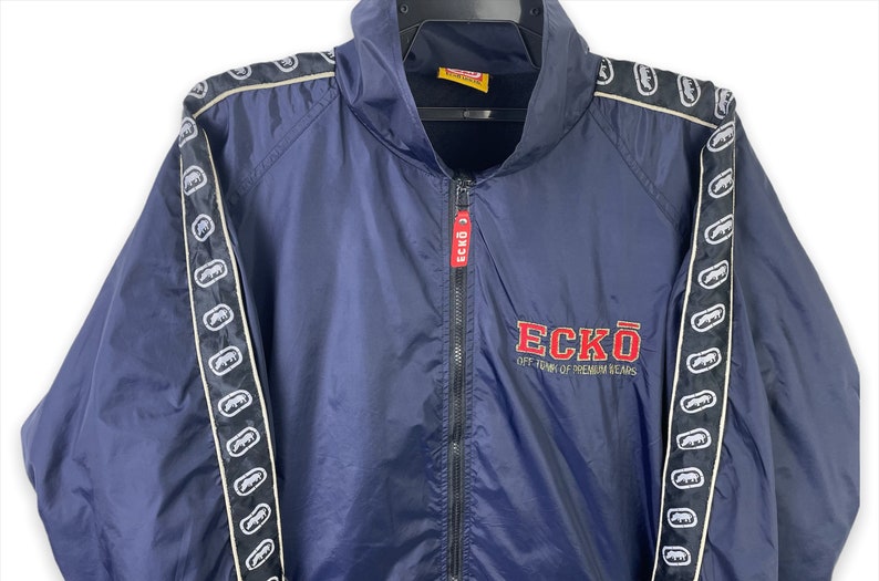 Rare Vintage Ecko Unltd Big Logo Windbreaker - Etsy